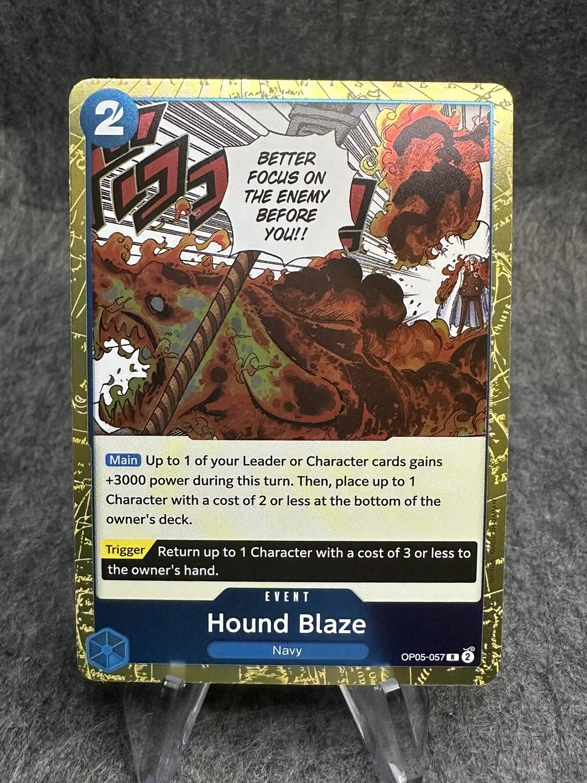 One Piece CCG Awakening of the New Era Hound Blaze Rare OP05-057 NM | eBay