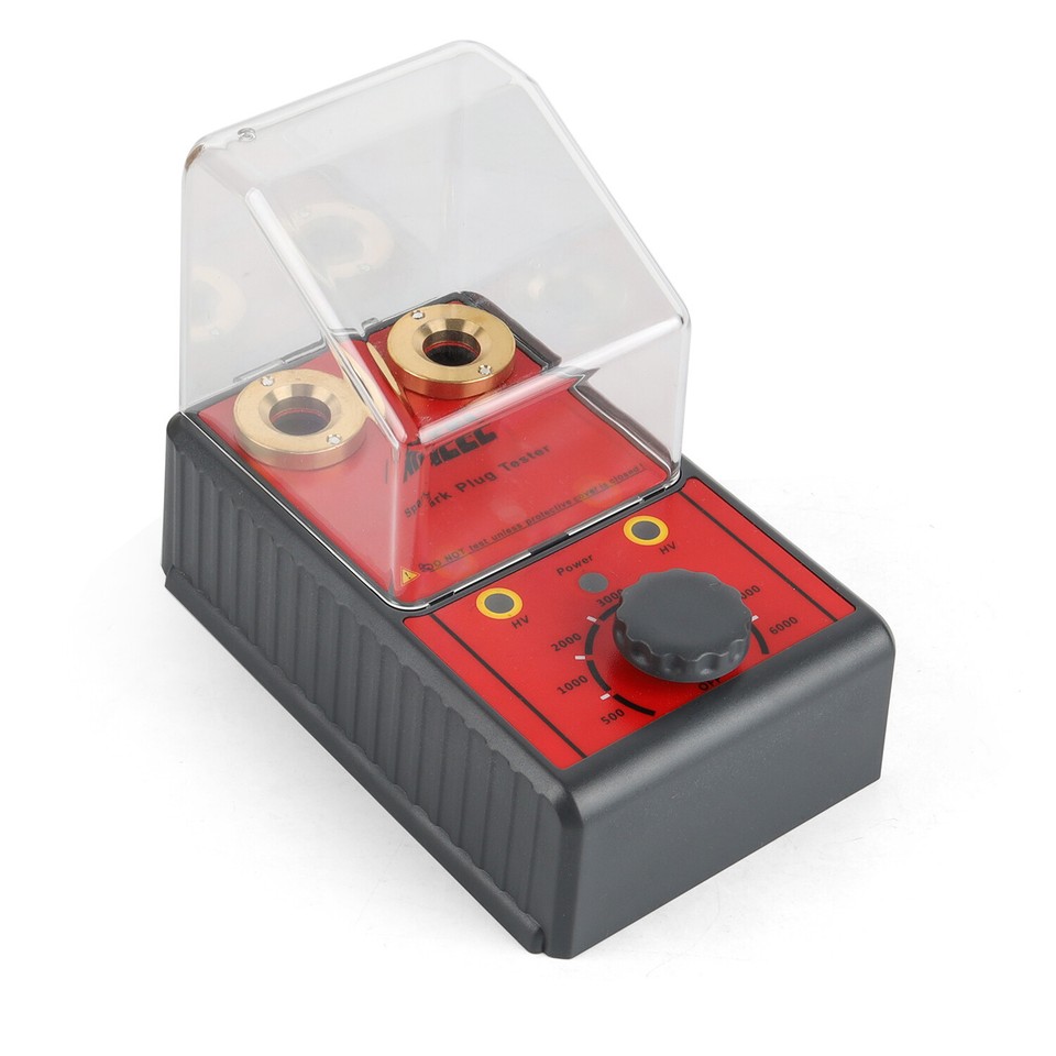 Protective Cover Spark Plug Tester Dual Holes Ignition Plugs System ...
