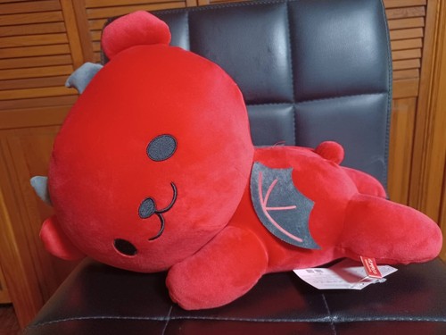 Round1 Exclusive 10IN Bear Devil Bedtime Big Plush NWT (red) | eBay