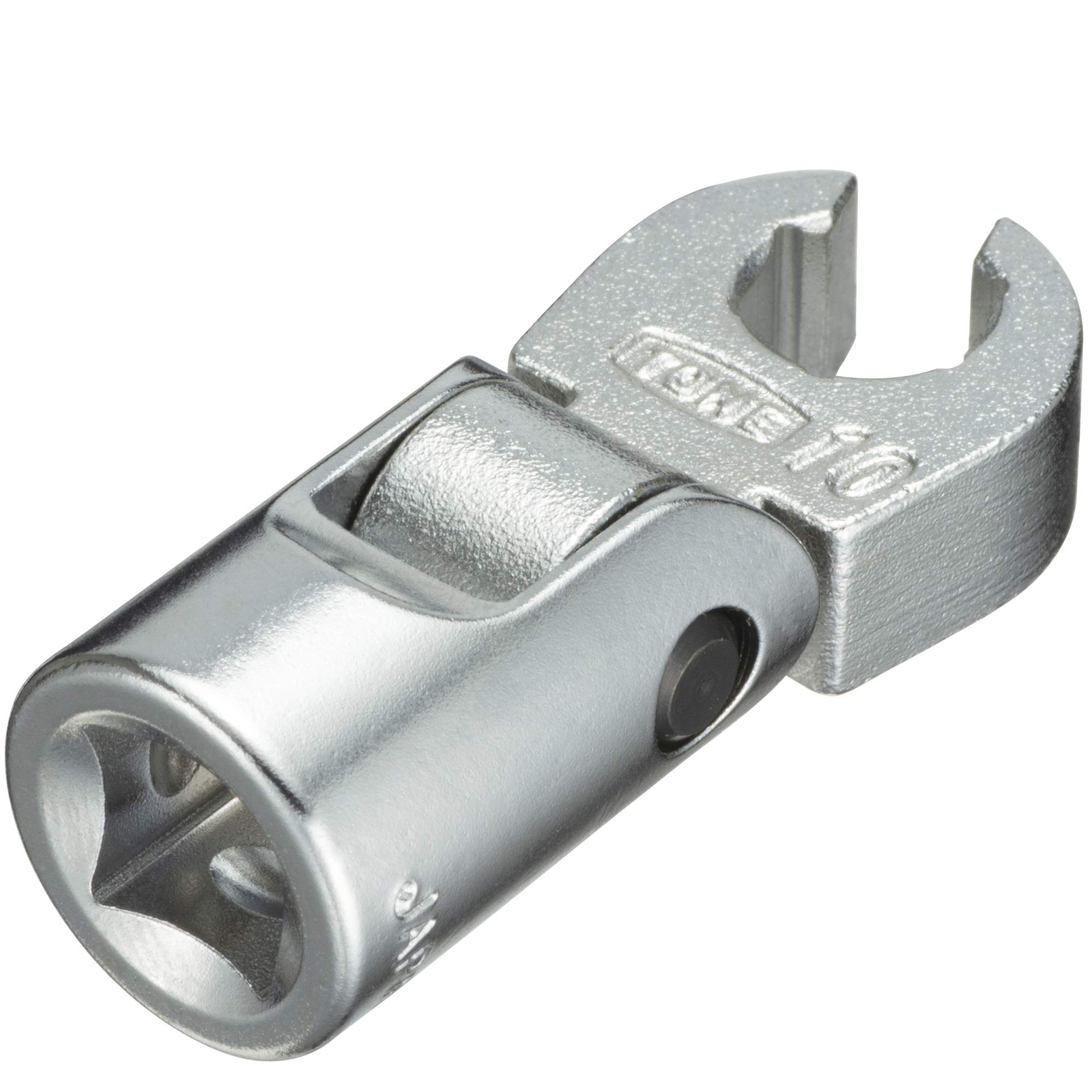 TONE Flex Crowfoot wrench 3SCF-10F Inserting angle 9.5mm (3/8 ") Two ...