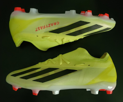 Adidas X CRAZYFAST PRO FG Yellow Black Men's Soccer Cleats IG0601 Size ...