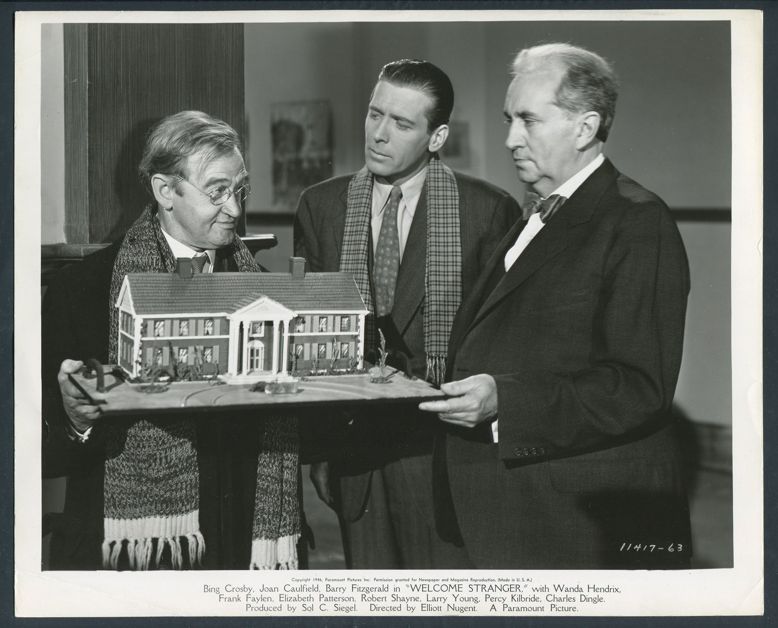 Welcome Stranger ’47 ROBERT SHAYNE BARRY FITZGERALD CHARLES DINGLE MODEL HOUSE | eBay
