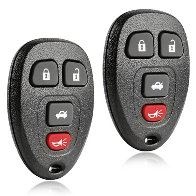 2 For 2005 2006 2007 2008 Pontiac Grand Prix Keyless Entry Remote Car ...