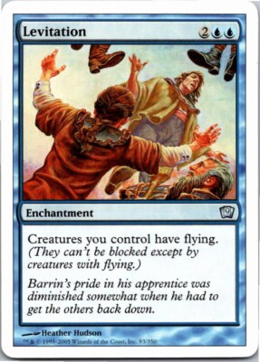Magic the Gathering Levitation Core Set 9th Edition x1 MTG Free ...