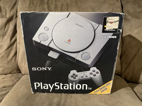 Vintage PlayStation 1 Console BOX ONLY 1995 Launch Edition PS1 NTSC ...