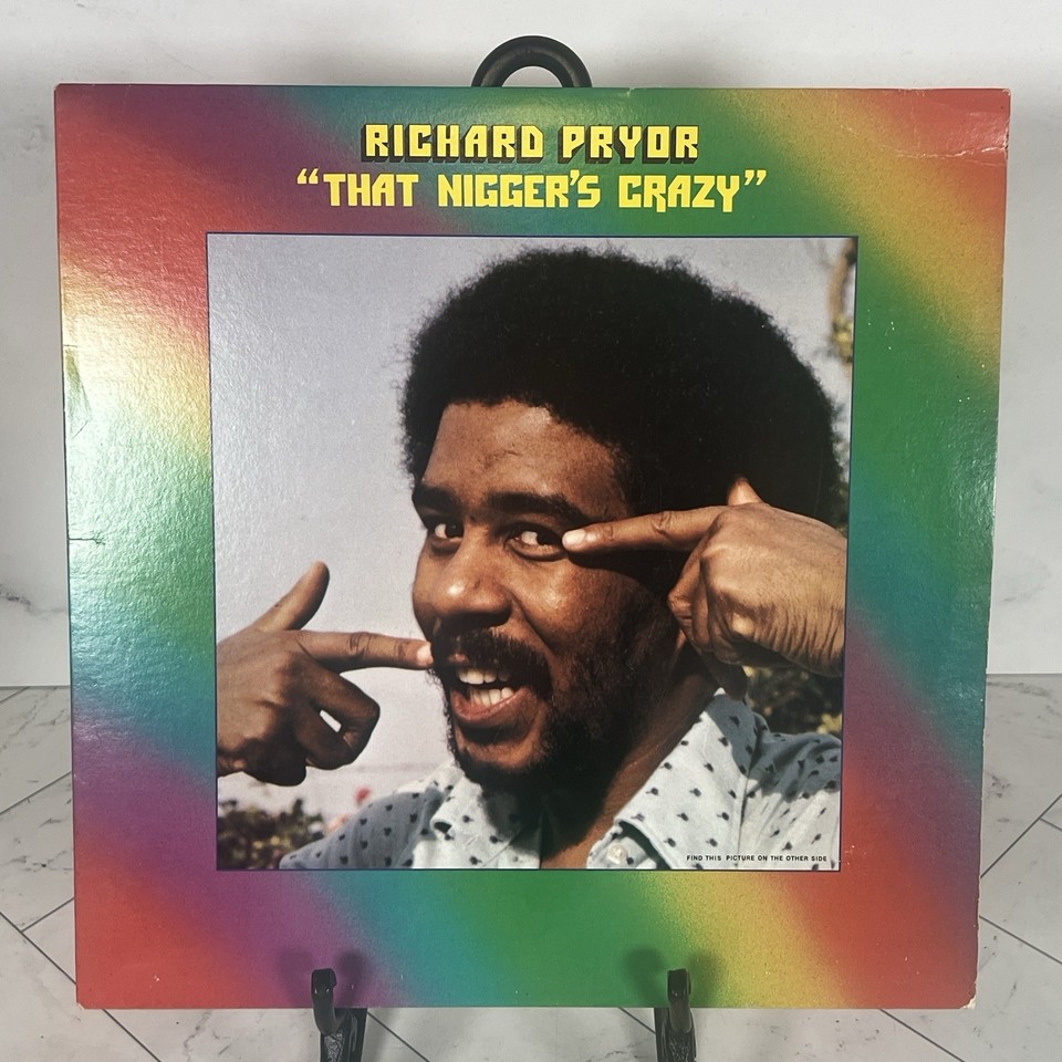 Richard Pryor That Nigger’s Crazy Vinyl LP Warner Bros. 1974 Standup Comedy Mint | eBay
