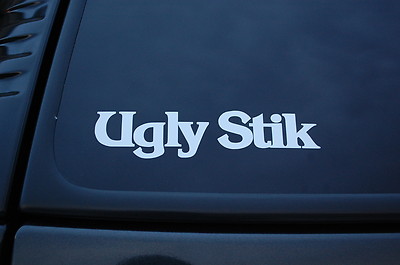Ugly Stik Fishing Rods Vinyl Sticker Decal Boat Fish Choose Color& Size ...