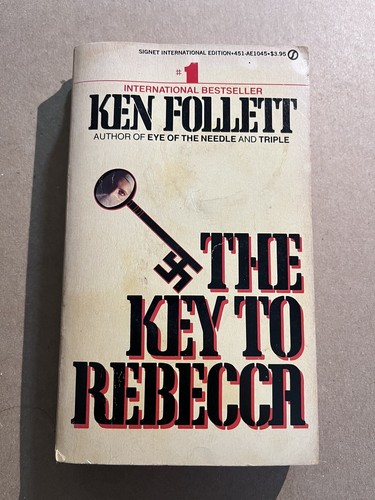 THE KEY TO REBECCA by Ken Follett vintage 1980 Signet paperback SPY ...