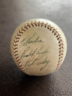 Bob Turley Signed Semi-Pro League Baseball New York Yankees | eBay