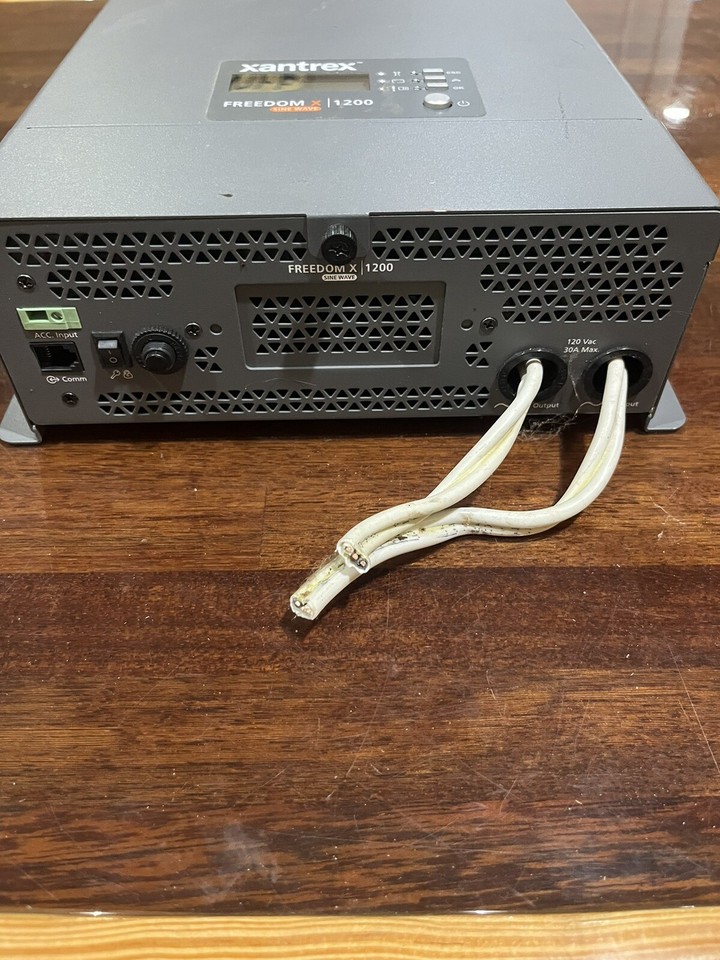 Xantrex Freedom X 1200 Inverter Sine Wave 1000W 120AC 12VDC Hardwire | eBay