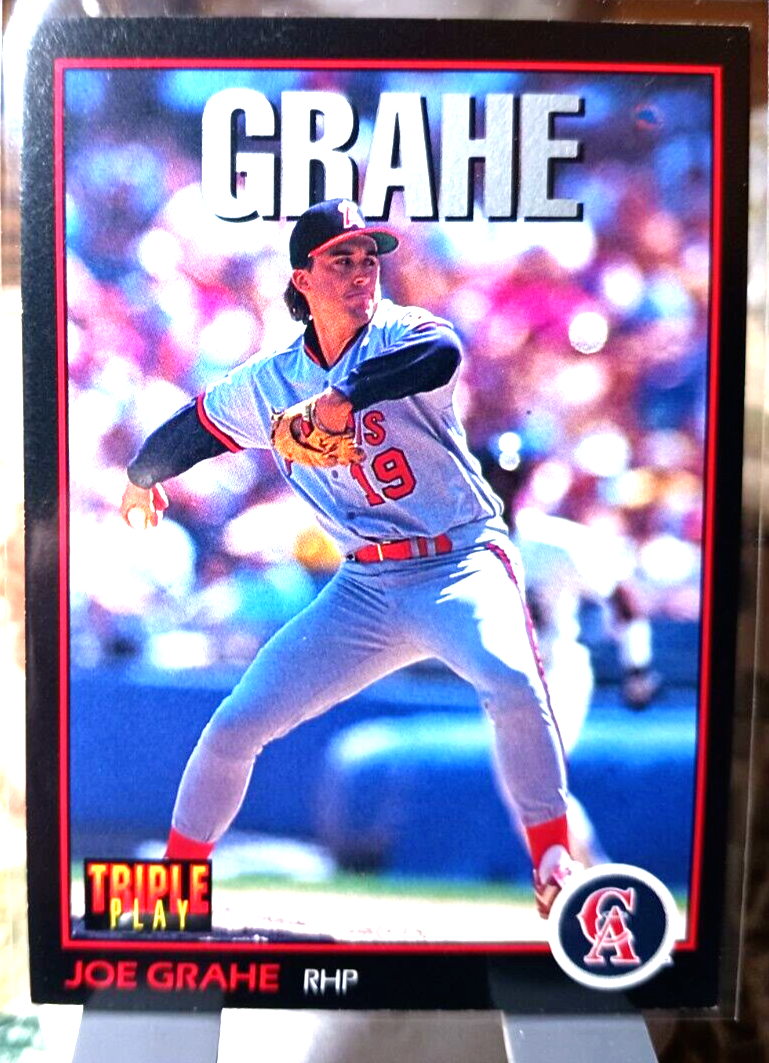 1993 Leaf Triple Play Baseball Card of Joe Grahe #256 (NM) Free Returns ...