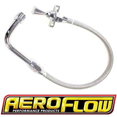 Aeroflow Ford Transmission C4 C10 Pan Fill Braided Flexible Dipstick ...