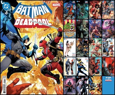 BATMAN/DEADPOOL #1 DC/MARVEL 2025 COVER PICK/VARIANTS/SET PRESALE 11/19 ...