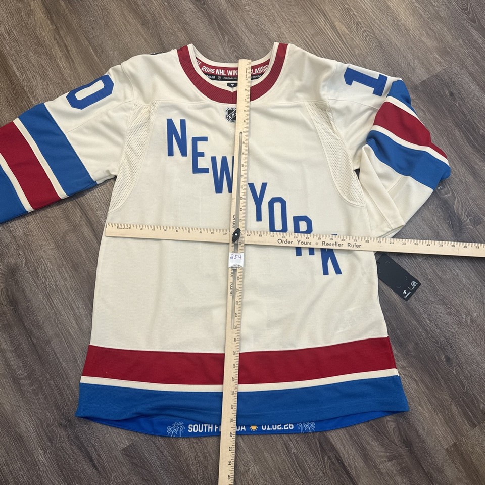 New York Rangers Jersey XL 52 Men’s Panarin Fight Strap 2026 Winter ...