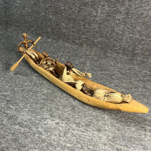 Handcrafted In DR Congo Wooden Carved Banana Fiber Leaf Palm Family ...
