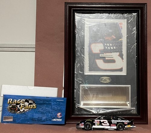 dale earnhardt 1 24 diecast in Thomas Pacconi shadow box | eBay