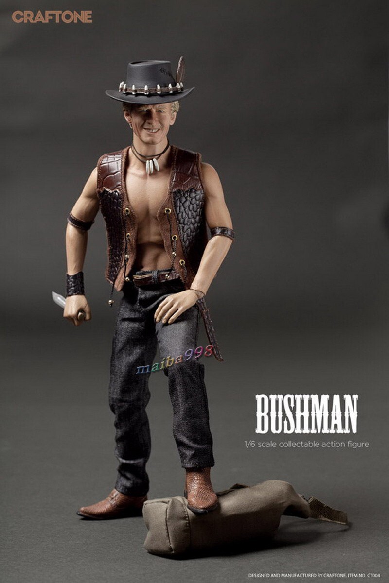 CRAFTONE 004 1/6 Scale Bushman Male Action Figure Model Collectible IN ...