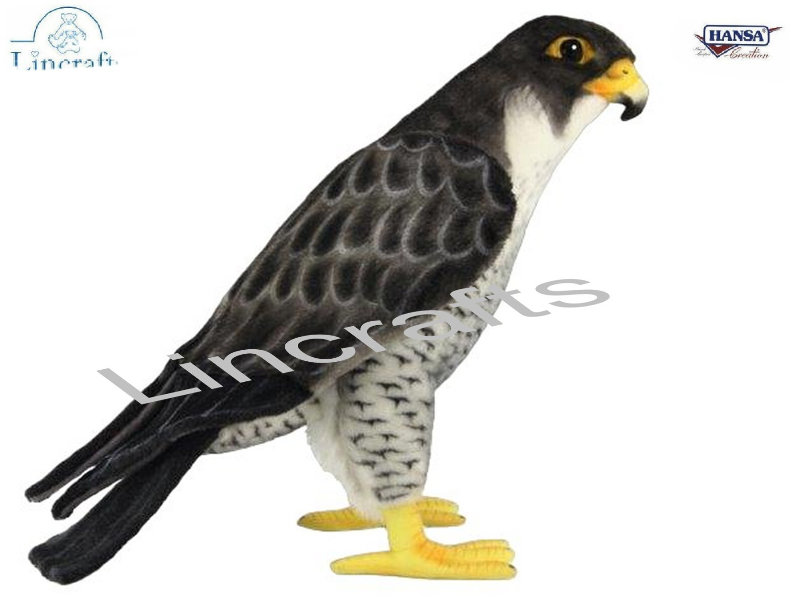 Falcon Plush Soft Toy Bird by Hansa 8435 -Brand New- Lincrafts UK Est ...