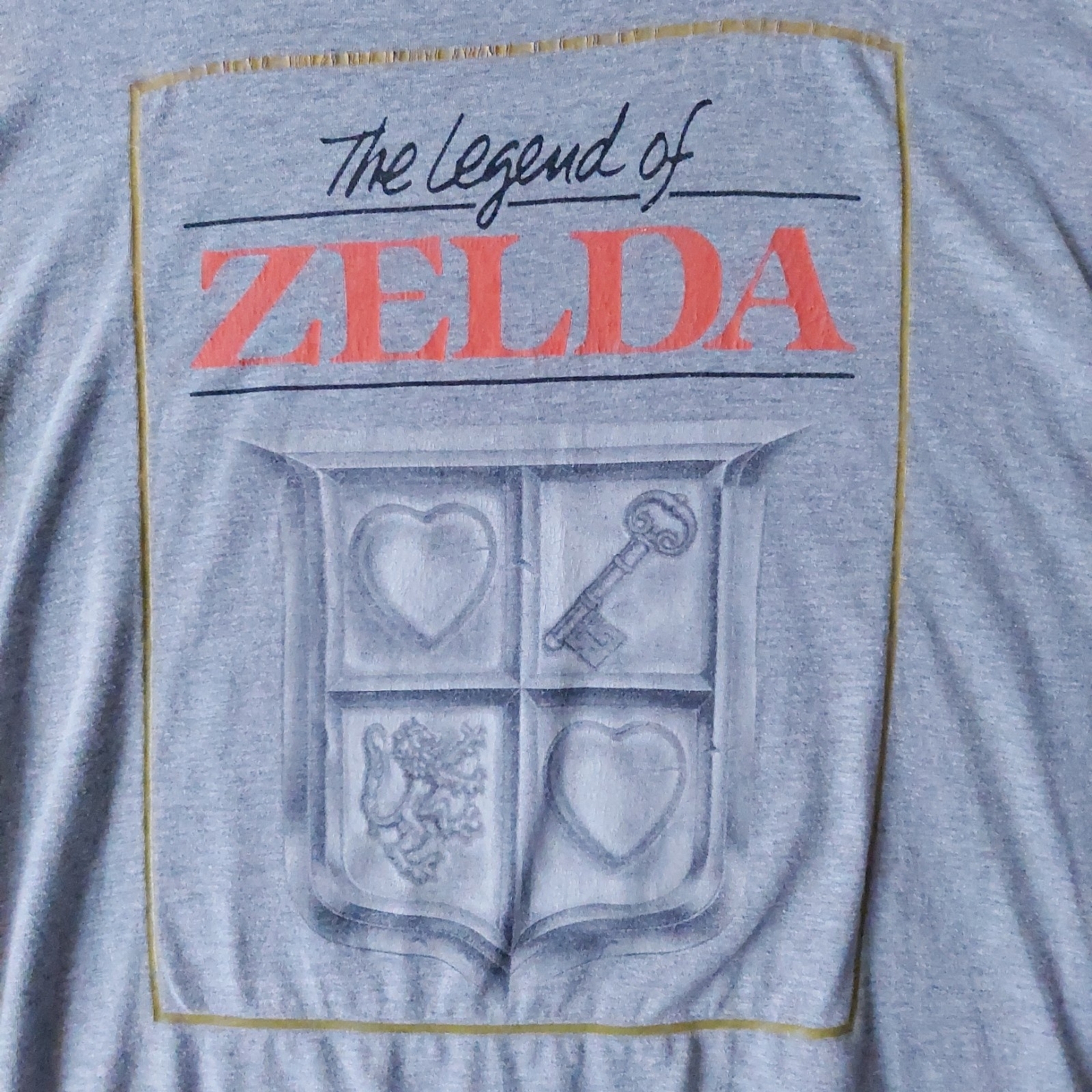 The Legend of Zelda 2018 Gray Short Sleeve T-shirt Wo… - Gem