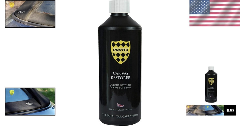 World Convertible 1L Canvas Soft Top Restorer - Restore Fabric to Like ...