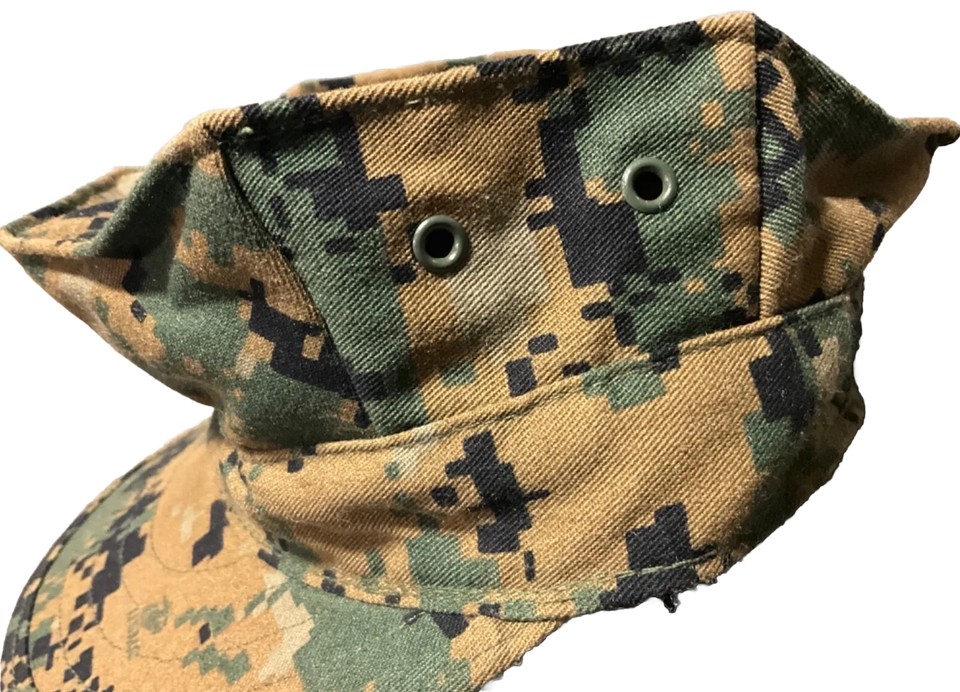 New* USMC Issued 8 Point Cover MARPAT Woodland, Marine EGA, Hat, Cap | eBay