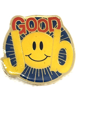 WALMART "Good Job" Smiley Star Employee Associate Lapel Pin NEW | eBay
