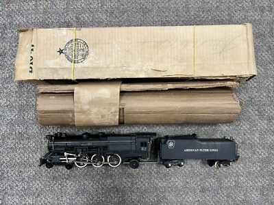 + American Flyer S Gauge 312 Steam Locomotive & Tender w/ Box *ST | eBay
