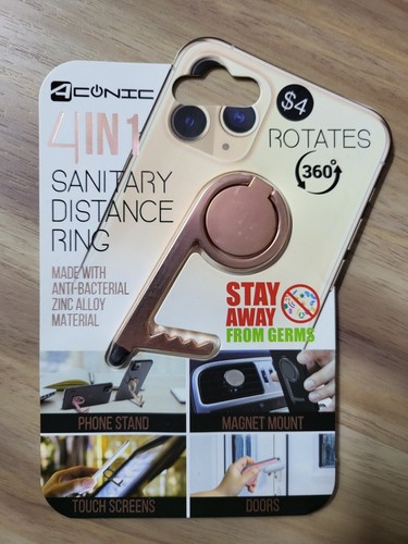 No~Touch Key Door Opener & Key Ring Germ Protection Hook Tool, atm pad ...