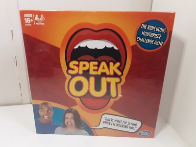 Speak Out The Ridiculous Mouthpiece Challenge Board Game Hasbro Brand ...