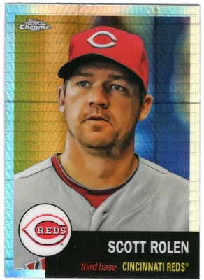 2022 Topps Chrome Platinum Anniversary Prism Refractor #224 Scott Rolen ...