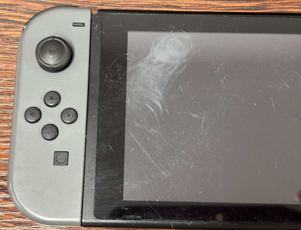 Nintendo Switch Handheld Console - Gray Joy-Cons - Fair Condition ...