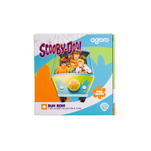 2024 Niue Warner Bros Scooby Doo Ruh Roo 1 oz Silver Colorized Proof ...