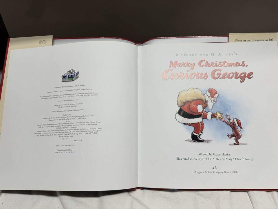 Merry Christmas, Curious George by H. A. Rey, Catherine Hapka and ...