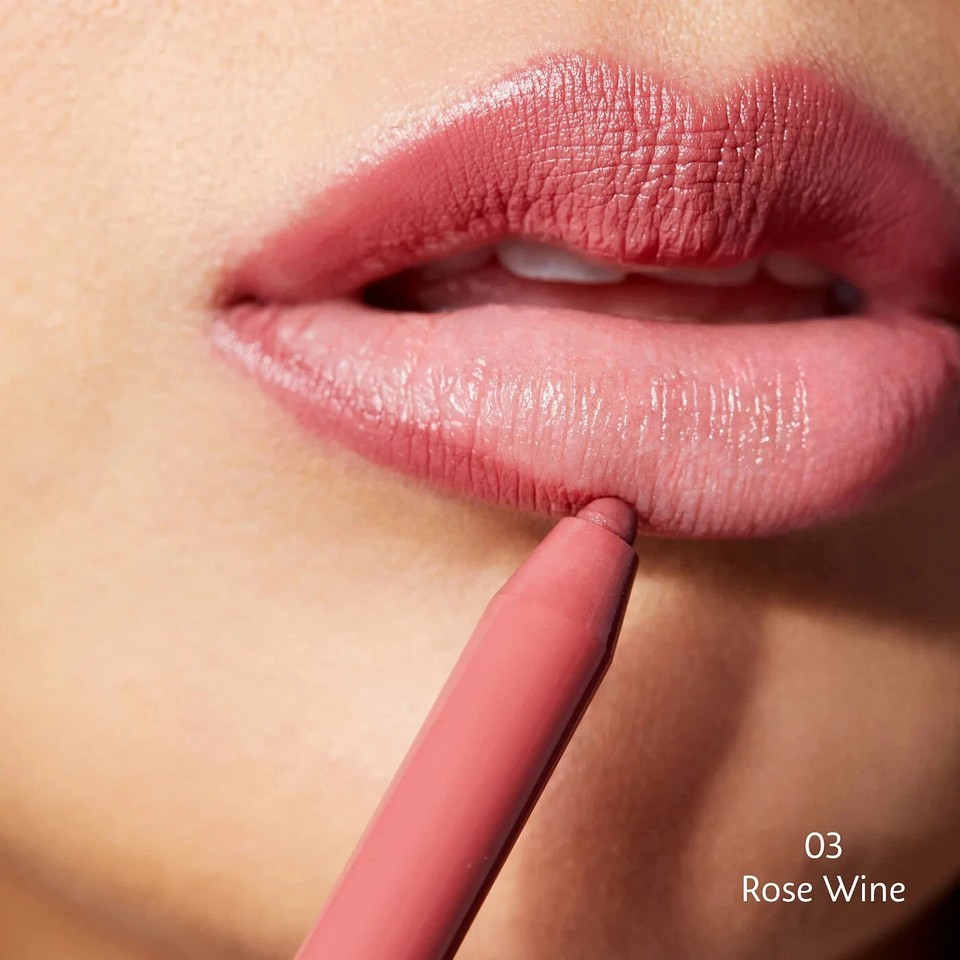 SEPHORA Retractable Rouge Gel Lip Liner 03 ROSE WINE Full Size NEW ...