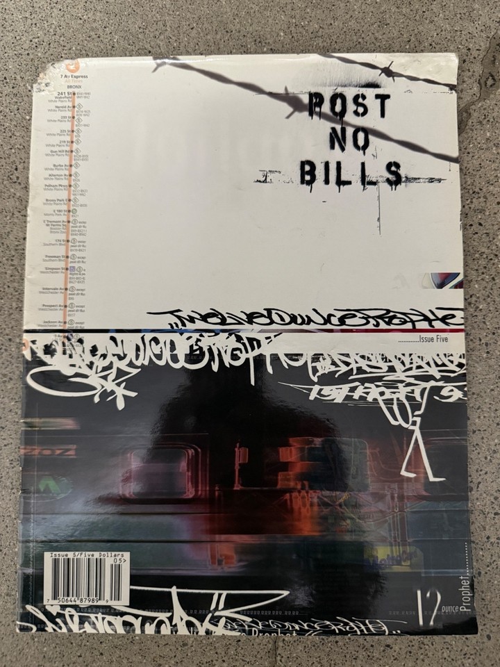 Twelve Ounce Prophet Graffiti Magazine #5 - Super Rare!!! - 12oz Cost ...