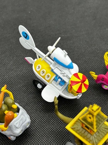 Konami Wacky Races Figure Set 1-9 Hanna-Barbera Chiki Chiki Machine ...