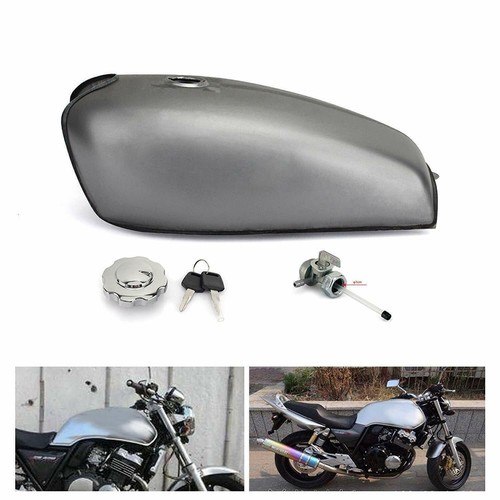 9L 2.4 Gallon Universal Cafe Racer Vintage Gas Fuel Tank for Honda CB ...