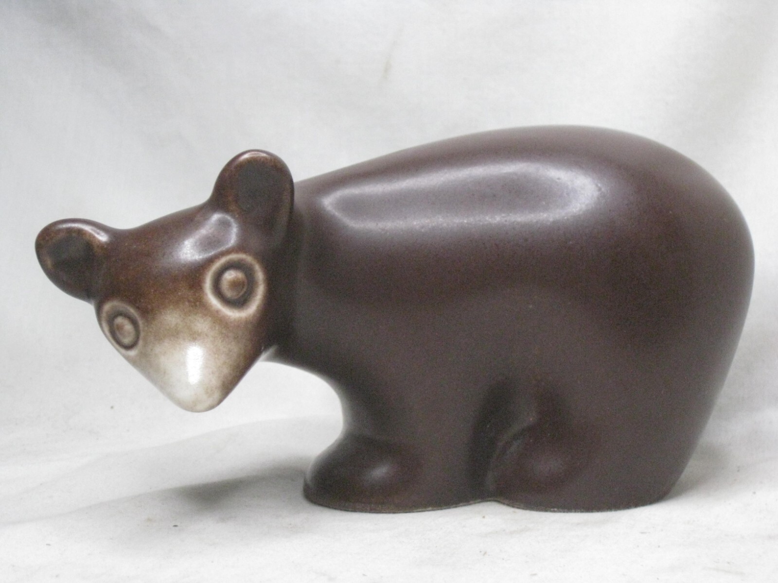 vintage HOWARD PIERCE bear figure ceramic statue pottery art | eBay