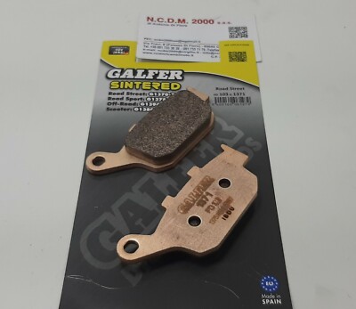 Rear Sintered Brake Pads Honda VFR 400 R, Z 400 87- | eBay UK