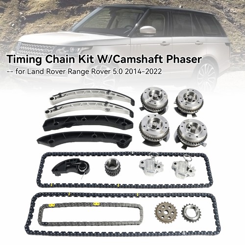 Timing Chain Kit W/Camshaft Phaser for Land Rover Range Rover 5.0 2014 ...