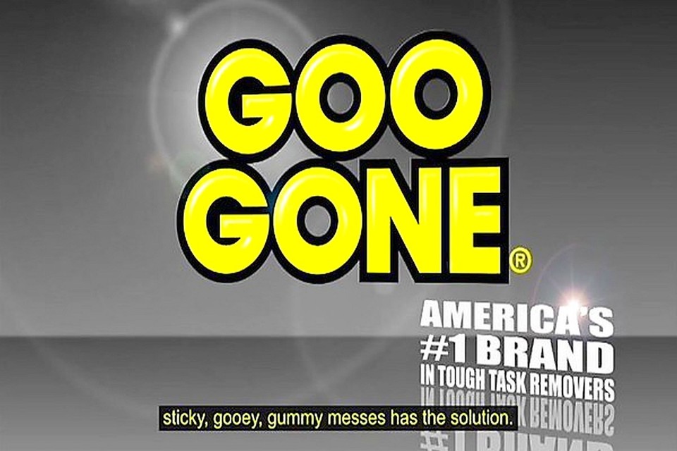 GOO GONE Adhesive Sticky REMOVER Removes labels Sticker tape Solvent 3 ...