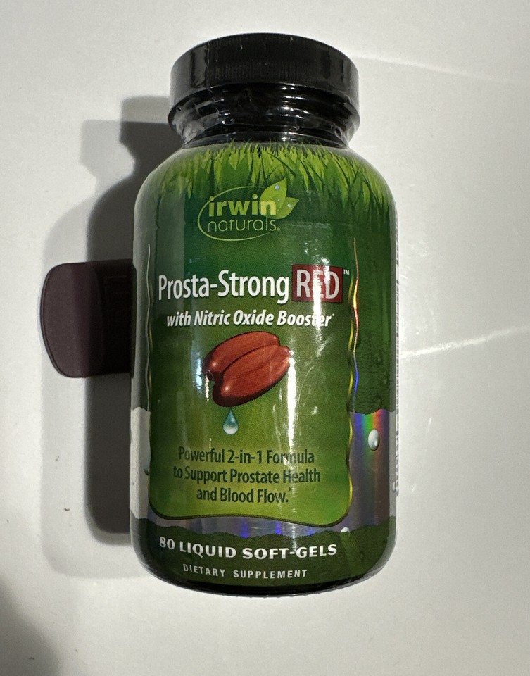 Irwin Naturals Prosta-Strong RED Dietary Supplement - 240 Liquid Soft ...