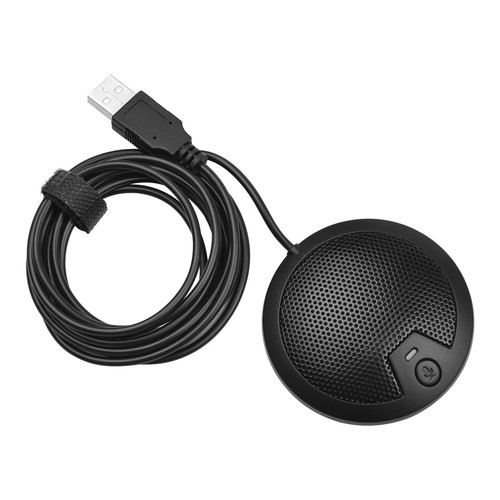 USB Desktop Condenser Microphone 360° Omnidirectional Mic with 2m Long ...