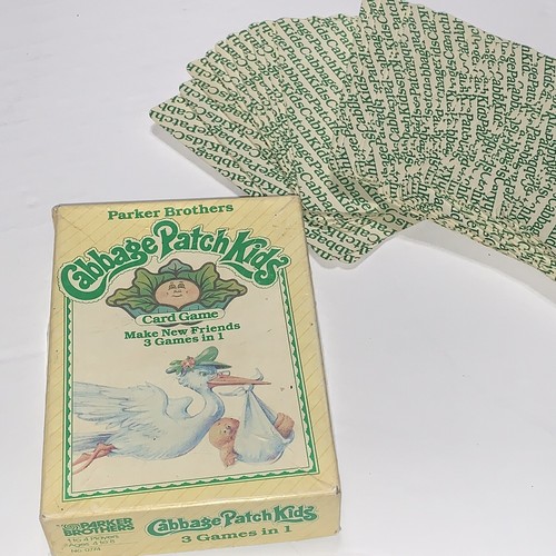 1984 Vintage Cabbage Patch Kids 3 in 1 Card Game | eBay
