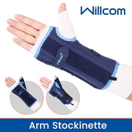 Willcom Hand Socks for Splint Pack of 10 Wrist and Thumb Spica Wrap ...