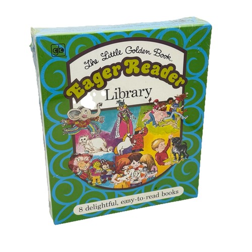 Vintage The Little Golden Book SEALED Eager Reader Library Set Of 8 ...