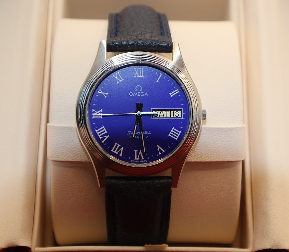 Vintage Omega Seamaster Blue Dial Cal 1425 in very good Condition.Rare ...