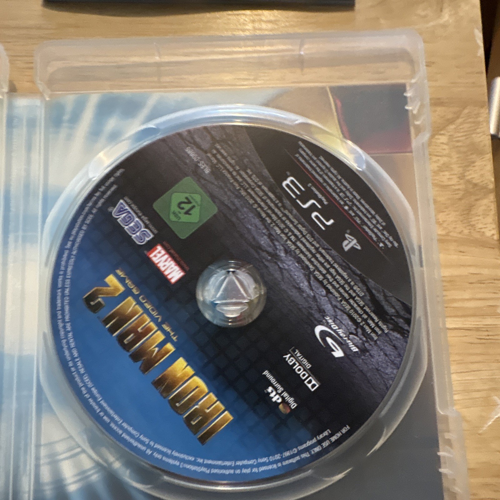 SEGA Iron Man 2: The Video Game (Sony PlayStation 3, 2010) PAL PEGI 16 ...