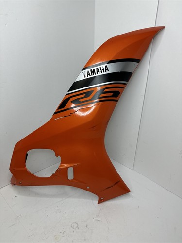 17-20 YAMAHA R6 RIGHT SIDE FAIRING ORANGE OEM | eBay
