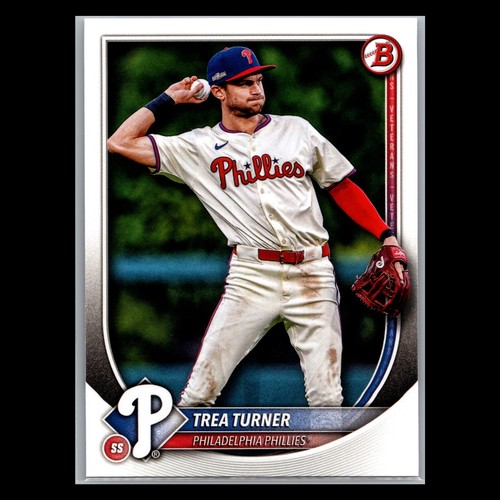 2025 Bowman Baseball - 65 Trea Turner - Philadelphia Phillies | eBay